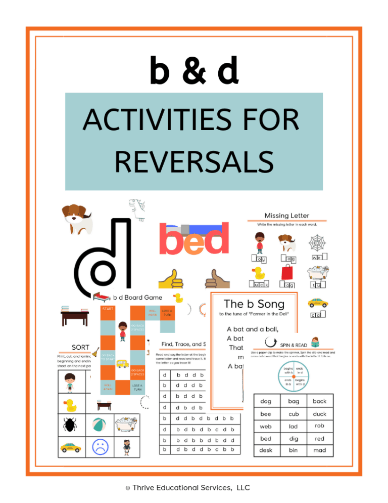 Multisensory Strategies for B and D Reversal - Dyslexia Intervention ...