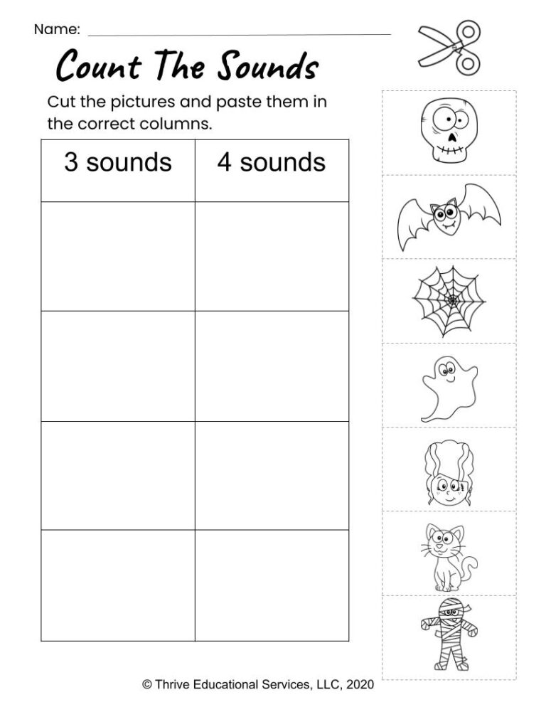 5 Activities for Developing Phoneme Segmentation Skills - Thrive ...