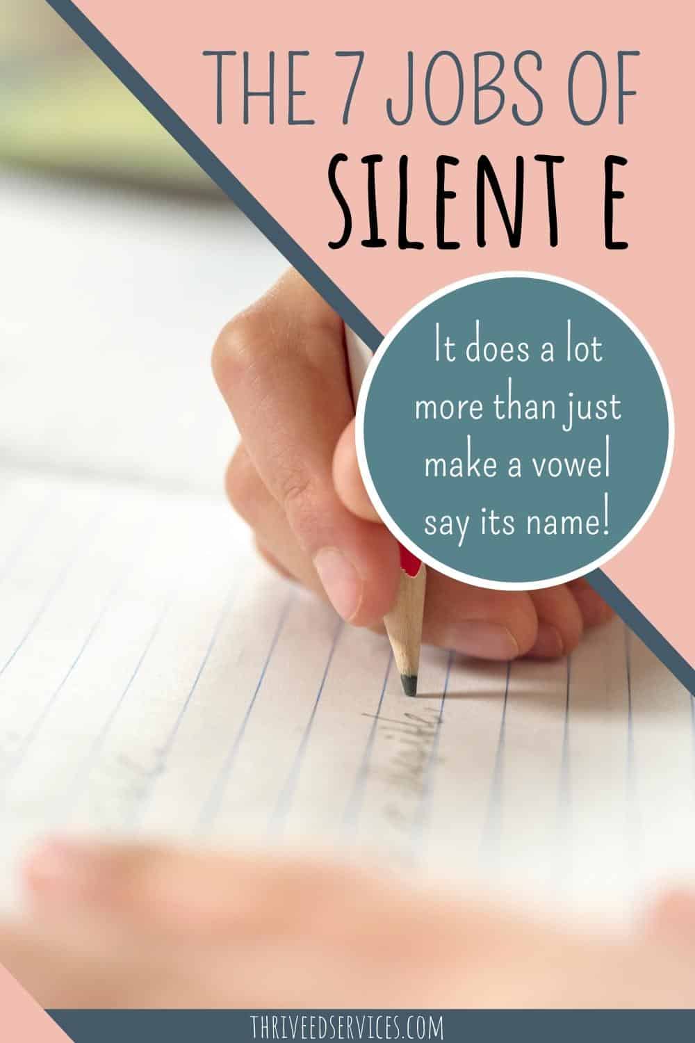 The Many Jobs of Silent E + Freebies!!