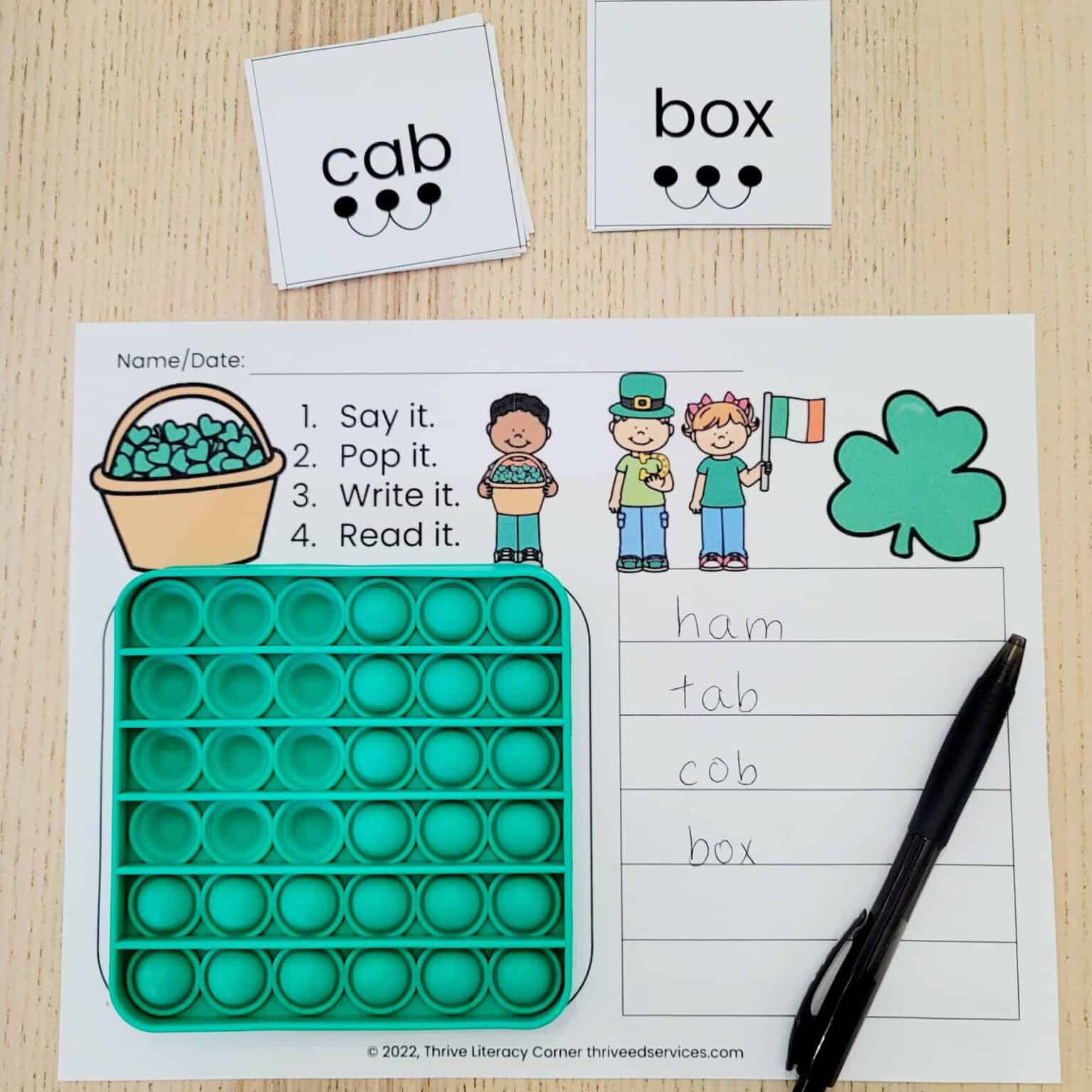The Best Reading Manipulatives + Freebies!!