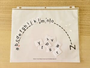 Alphabet Arc: How To Use Them + FREE Printable Mat