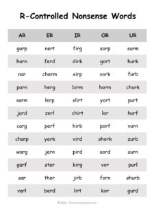 Nonsense Words in Reading Instruction: Tips & FREE Printables!