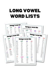 How To Teach The Long A Sound + Free Word List!