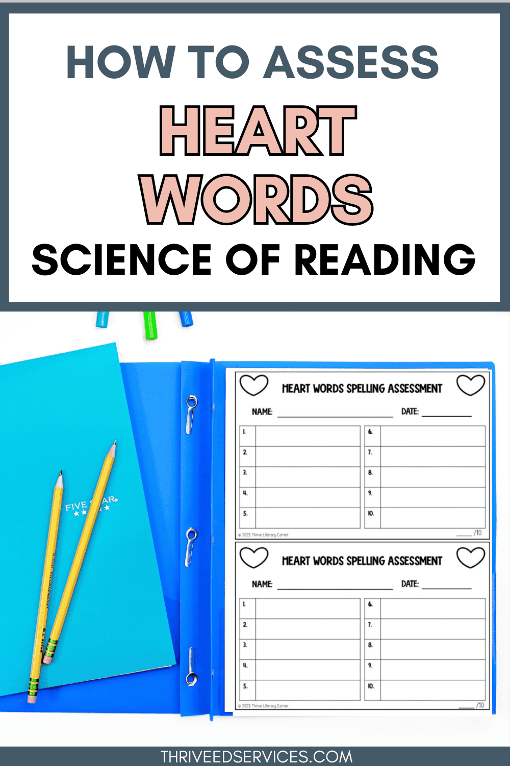 Heart Words Assessment: How to Track Student Progress