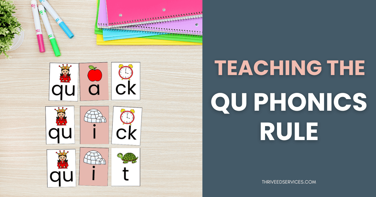 Teaching the QU Phonics Rule - What Most Programs Miss - Thrive ...