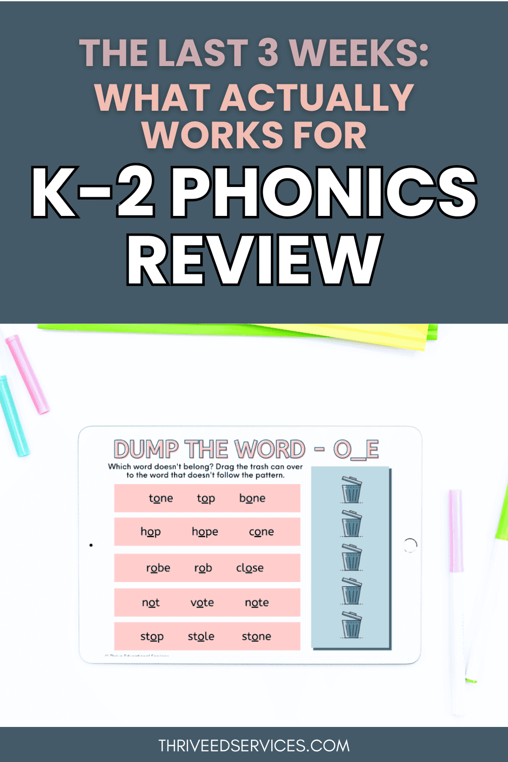The Last 3 Weeks: What Actually Works for K-2 Phonics Review